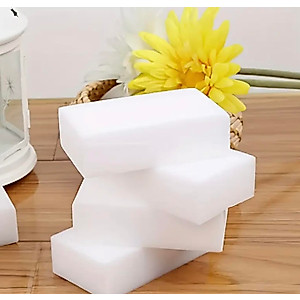 30pcs Magic Sponges Cleaning Eraser, Multi-Functional Household Cleaning Kitchen Dish Sponge for Bathroom, Bathtub, Sink, Floor, Baseboard, Wall Cleaner, Cleaning Supplies