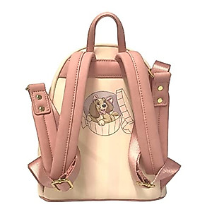 Loungefly Exclusive Lady and the Tramp Double Strap Shoulder Bag