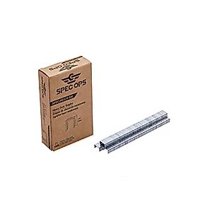 Spec Ops Tools Heavy Duty Staples, 1/4-in, 5,000 Pack, 3% Donated to Veterans
