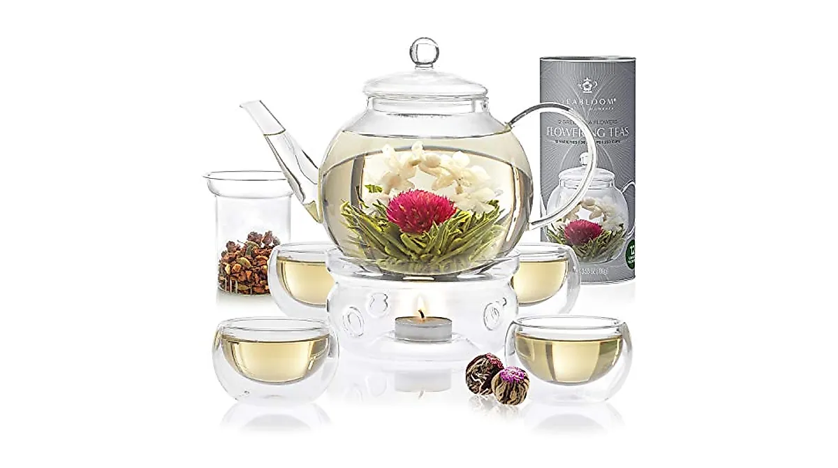 Teabloom Complete Tea Set - Elegant Tea Gift Experience