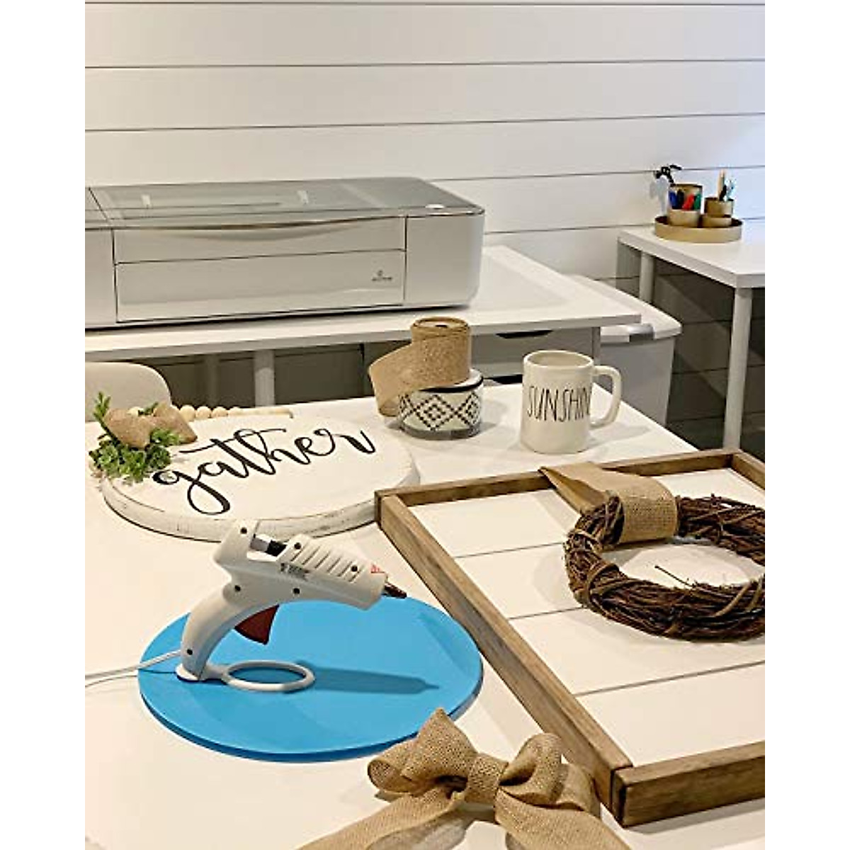 Safe Grabs 2 Color Bundle: Original Multi-Purpose Silicone Microwave Mat | As Seen on Shark Tank, GMA & The View (BPA Free, Heat Resistant, Dishwasher Safe), Blue & Mist