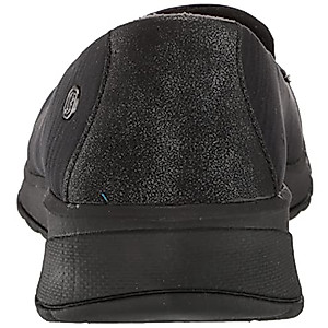 BZees Womens Get Movin' Ballet Flat Black Zebra Print 9.5 M