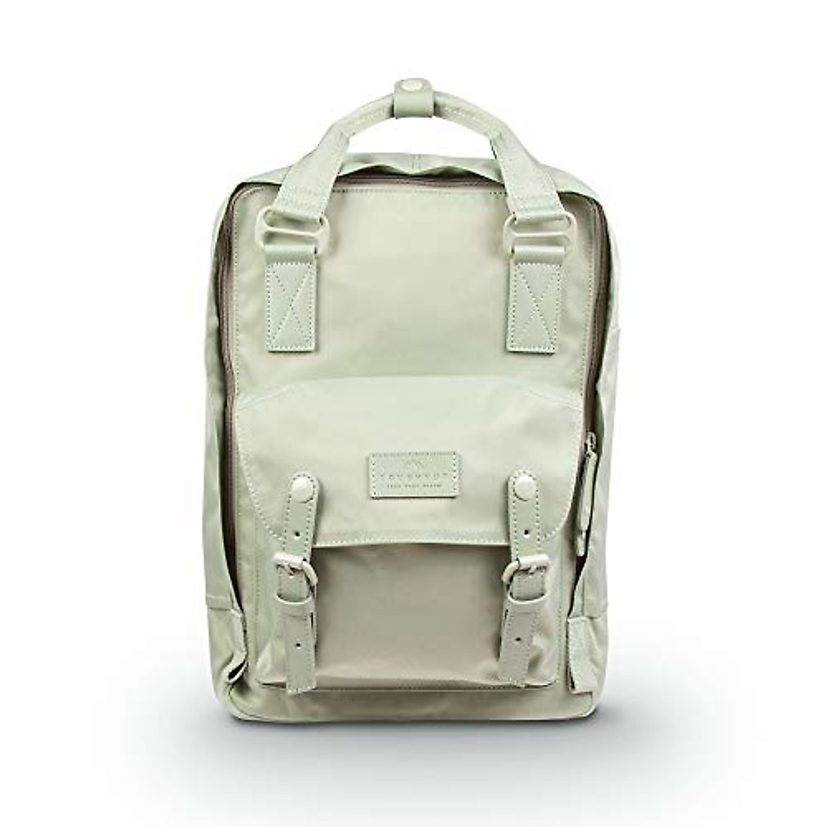 Doughnut Macaroon Nature Pale Series 16L Travel School Ladies College Girls Lightweight Commuter Casual Daypacks Bag Backpack (Lichen)