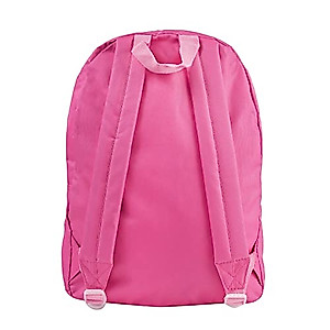 Trailmaker Classic 17 Inch Backpack with Adjustable Padded Shoulder Straps (Pink)