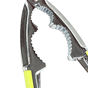 Fani Nut Crackers Walnut Cracker Heavy Duty Shell Cracker Seafood Cracker Walnut Opener Tool with Non-Slip Handle