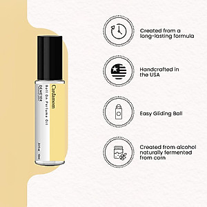 DEMETER Cardamom Roll On Perfume Oil, 0.33 Oz, Long-Lasting