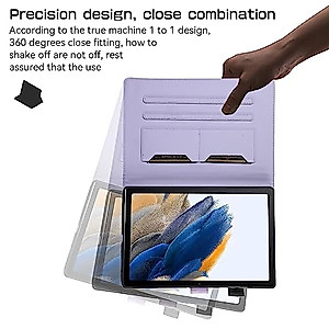 Tablet PC Case Compatible with Samsung Galaxy Tab A8 Case 10.5" X200 / X205 (2021) Premium PU Leather Folio Smart Protective Cover, Multi-Viewing Angles and Auto Wake & Sleep Compatible with Galaxy Ta