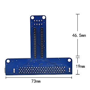 KVSERT T-Type Expansion Adapter for Microbit Breadboard Python Graphical Programming Interface for BBC Microbit