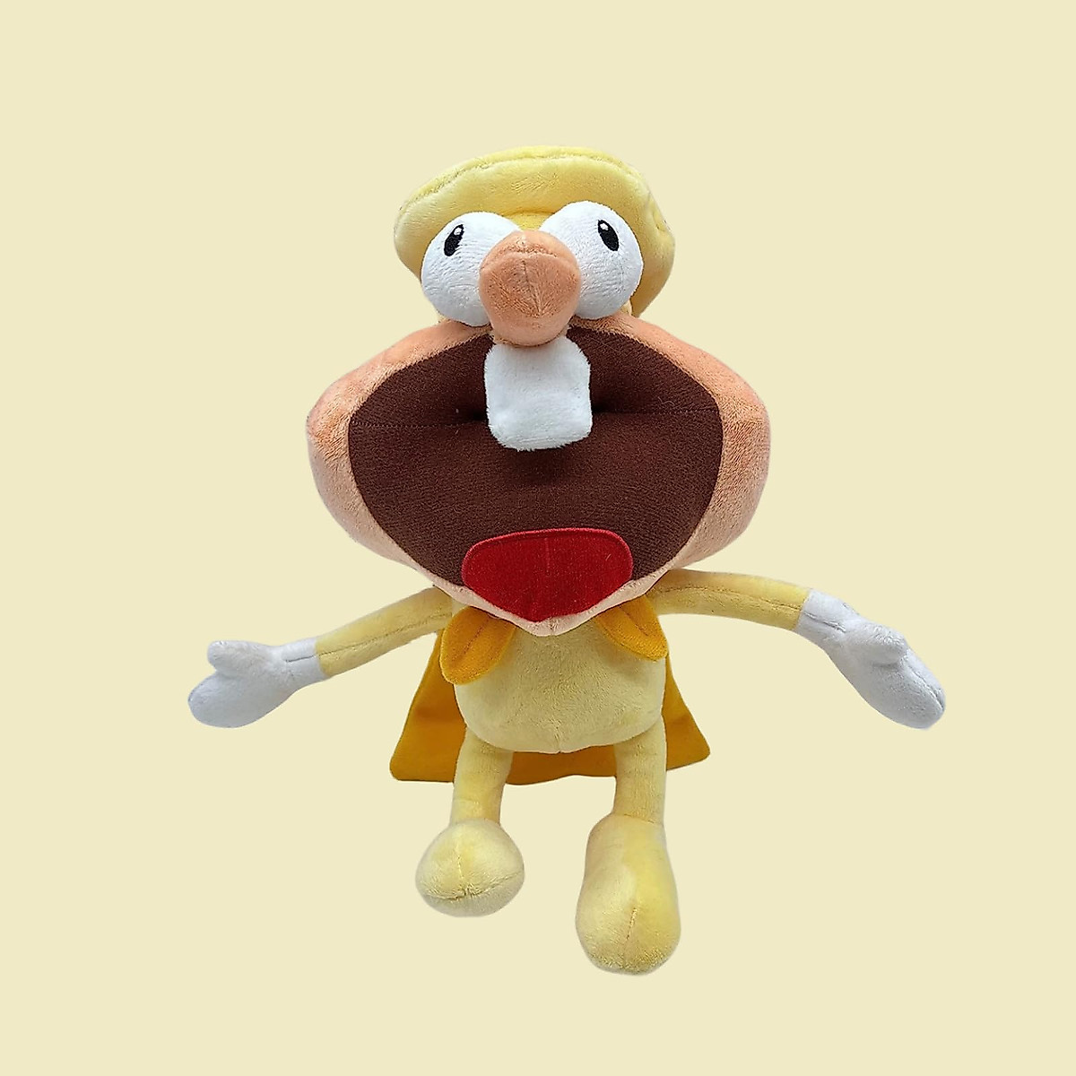 2023 New Pizza Tower Plush Doll,Soft Cute Cartoon Game Peripherals Characters Stuffed Plush Pillow,Christmas Birthday Great Gift for Game Fans and Friends