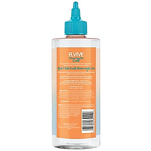 L’Oréal Paris Elvive Dream Lengths Curls No Build-Up Micellar Shampoo, Sulfate-Free, Silicone-Free, Paraben-Free with Hyaluronic Acid and Castor Oil. Best for curly hair to coily hair, 16.9 fl oz