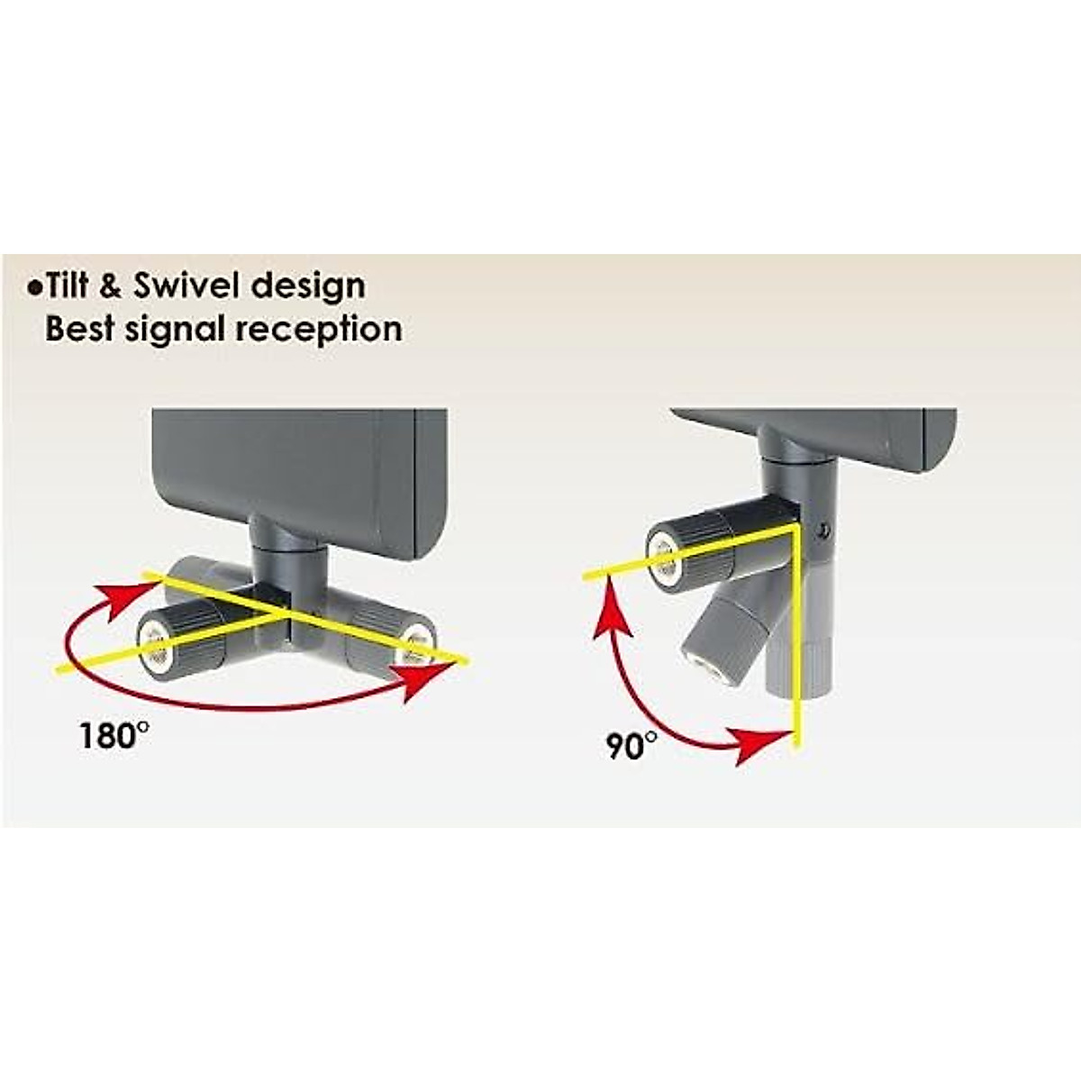 Alfa Network APA-M25 Dual Band 2.4GHz/5GHz 8 / 10dBi high gain Directional Indoor Panel Antenna with RP-SMA Connector (Compare to Asus WL-ANT-157)