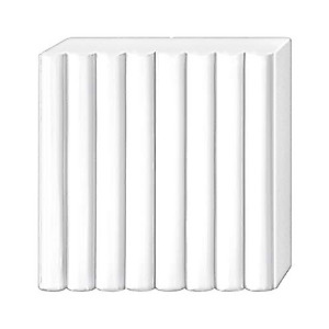 Staedtler FIMO Effects Polymer Clay - -Oven Bake Clay for Jewelry, Sculpting, Translucent White 8020-014