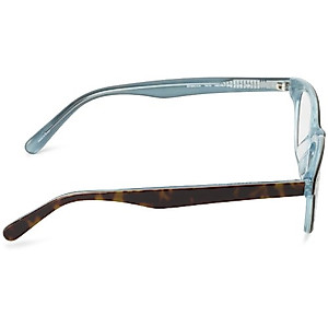 Kate Spade Women's Rebec Cat Eye Reading Glasses, Tortoise Aqua, 49 mm (2 x Magnification Strength)