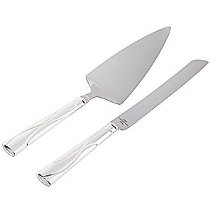 Lenox Cake Knife & Server Adorn Set, Silver