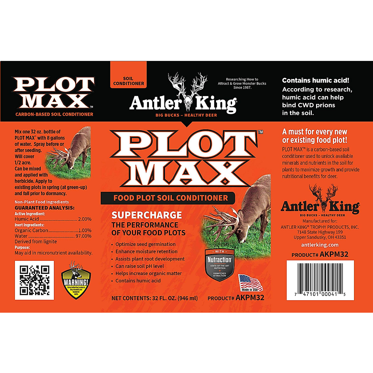 Antler King Plot Max, 32 oz