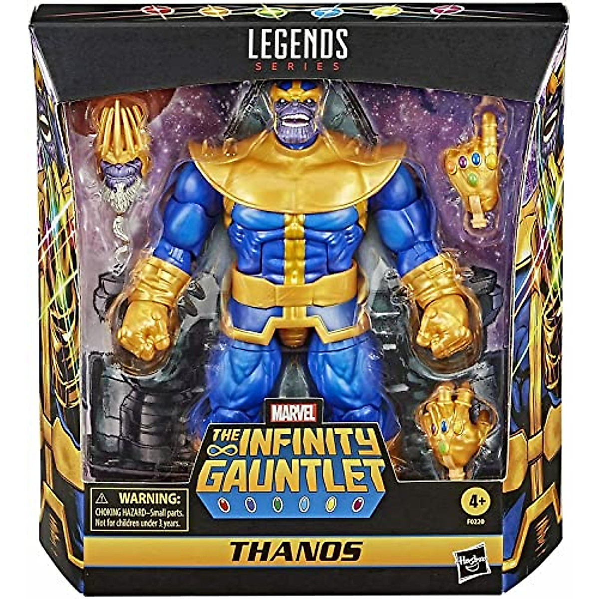 Hasbro Marvel Legends The Infinity Gauntlet Thanos Action Figure, 6-inch