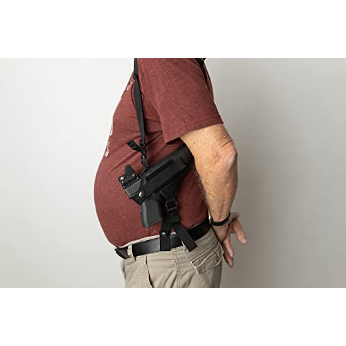 Holster Chicks LLC Optical GENERIC Manufactured Gun Holster Shoulder FITS KELTEC PMR 30 4.3" BRL Glock 17 19 20 21 22 23 26 28 30 31 32 33 36 38 39 30 32 RED DOT 5