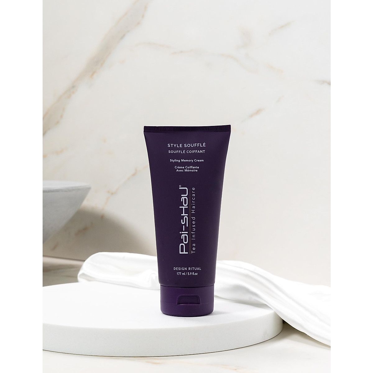Pai-Shau Style Soufflé - Medium Hold Styling Cream for All Hair Textures - 5.9 Fl Oz