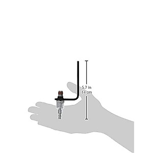 Freeman PSTHSWV 1" Aluminum Pneumatic Tool Hook with 1/4" Industrial Swivel Fitting