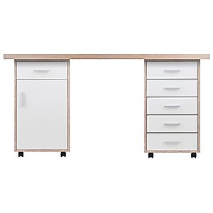 Winsome Wood Kenner Desk set, Reclaimed Wood
