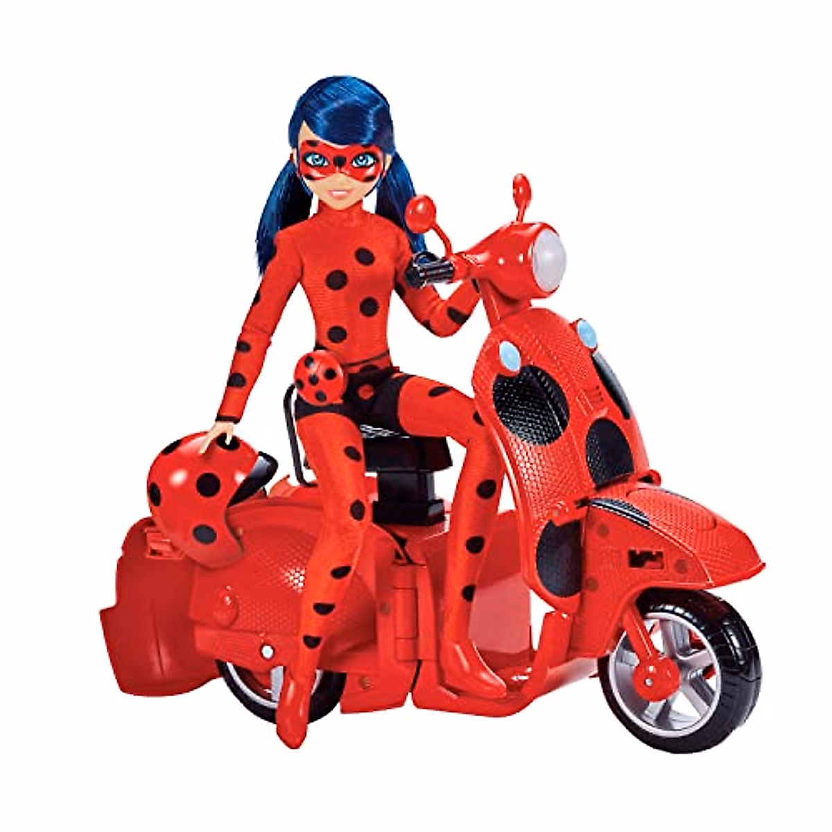 Miraculous Ladybug Switch N Go Scooter And Fashion Doll Playset | 26cm Miraculous Ladybug Doll With Transforming Scooter And Accessories | Miraculous: Tales Of Ladybug And Cat Noir Toys Scooter Doll