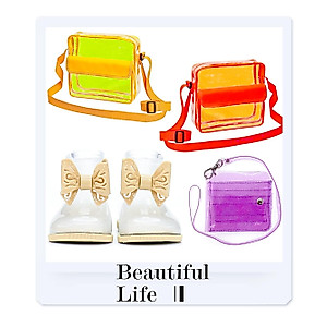 JINR Emerald Green Shiny Glitter Clear Vinyl Leather Sheets, 12" x 47" Iridescence PVC Fabric Roll for Sewing Crafts Bows Earrings Handbag Decoration