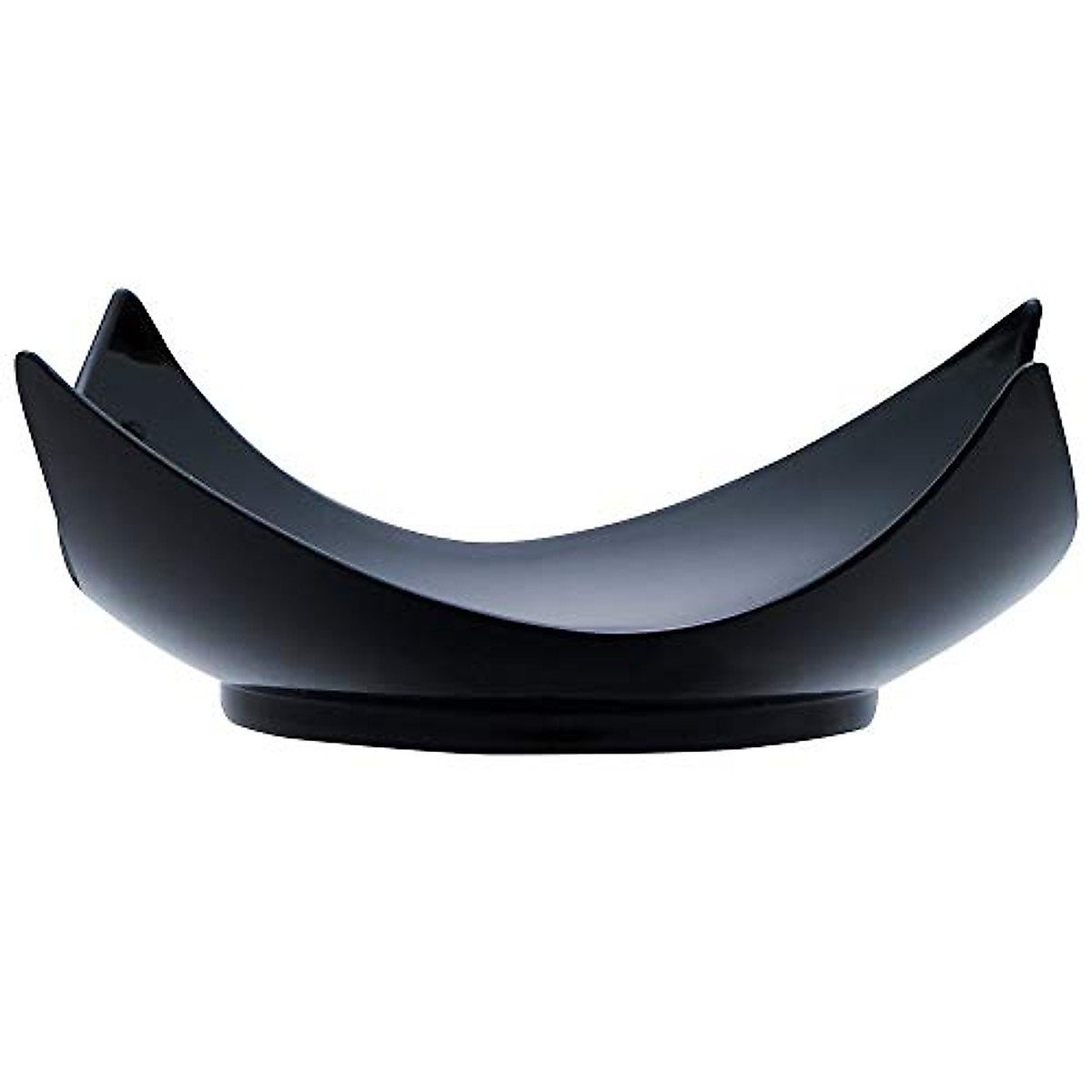 Fineline Settings Disposable Plastic Sample Plates-2.75" | Black | Tiny Temptations | Pack of 10 Trays