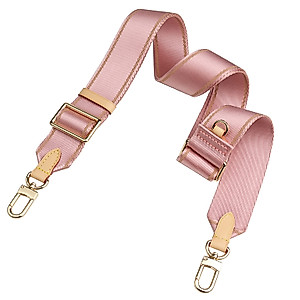 Multi Pochette Accessories Replacement Strap Crossbody Strap Adjustable Wide Canvas Strap for Shoulder Bags