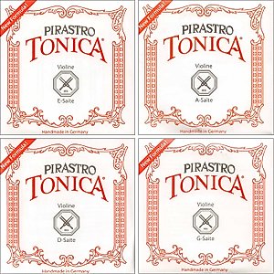 Pirastro Tonica Violin Set 1/2 + 3/4