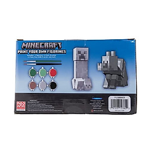 Innovative Designs Minecraft Paint Your Own Figurines Arts and Crafts Set for Boys Girls