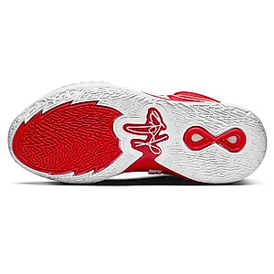 Nike Men's Kyrie Infinity Black/University Red/Dark Smoke Grey (CZ0204 004) (University Red/White, us_Footwear_Size_System, Adult, Men, Numeric, Medium, Numeric_9_Point_5)