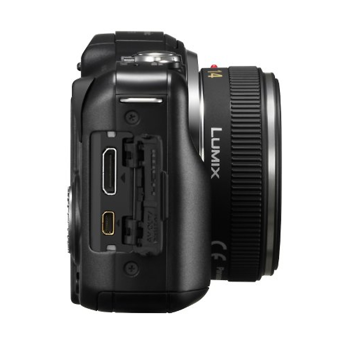 Panasonic Lumix DMC-GF3CK Kit 12.1 MP Digital Camera with 14mm Pancake Lens