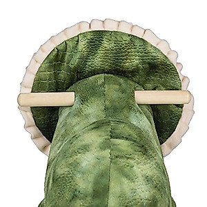 Rockin' Rider Terry The Rocking Triceratops, Green , Large