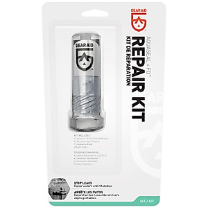 GEAR AID Wader and Boot Repair Kit for Neoprene and Breathable Waders, includes Aquaseal FD Adhesive and Patches