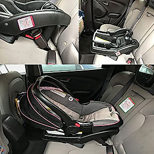 Infant Emergency Contact Sticker - (Pack of 24) 4" x 3" Child Medical Information ICE Stickers for Kids Vehicle Baby Car Seats Windows