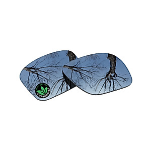 Raydi Polycarbonate Replacement Lenses for Bose Tenor BMD0010 Sunglasses - Silver Titanium Mirror - Polarized