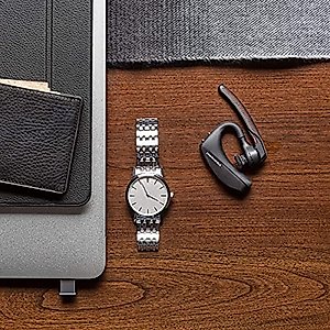 Plantronics - Voyager 5200 UC (Poly) - Bluetooth Single-Ear (Monaural) Headset - Compatible to connect to your PC and/or Mac - Works with Teams, Zoom & more - Noise Canceling