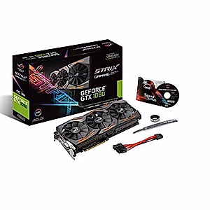ASUS GeForce GTX 1080 8GB ROG Strix Graphics Card (STRIX-GTX1080-A8G-GAMING)
