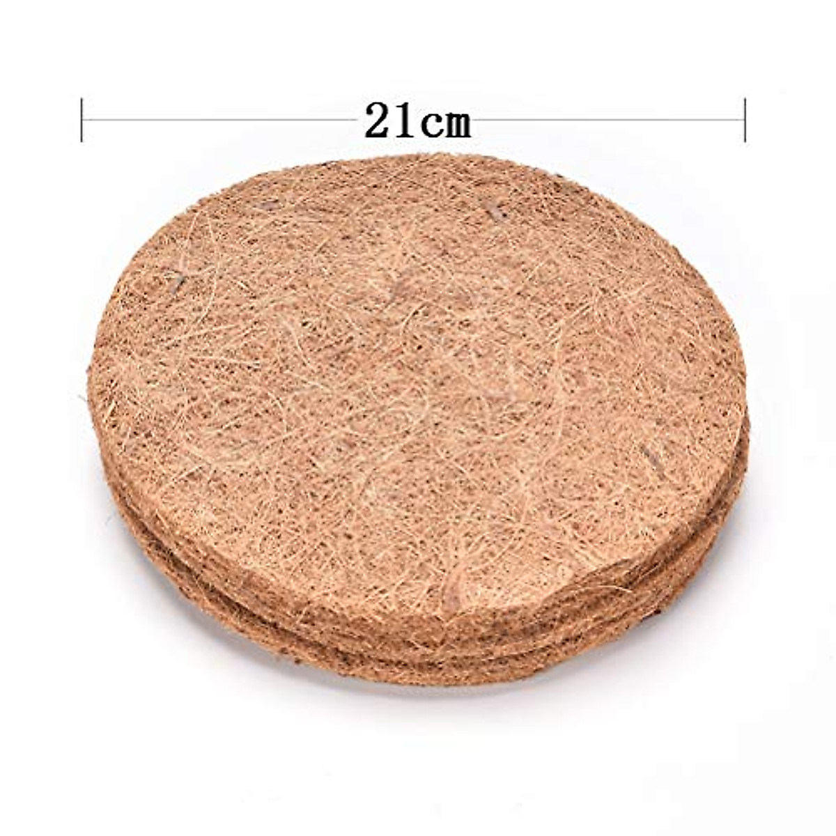 tuhanying-us 12 PCS Plastic Bird Nest-Bird Nesting Bowls Pigeon Nest Bowl Breeding Hatching Nest Pigeon Hatching Egg Nest with Grass Mat for Pigeons Quails