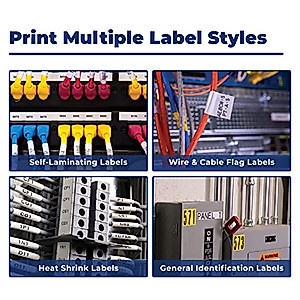 Brady BMP41 Portable Industrial Label Maker with Hard Case, Cable, AC Adapter, B595 Labels, Battery Pack,Yellow/Black
