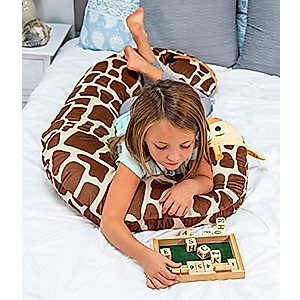 Leachco Snoogle Jr. Pillow, Giraffe