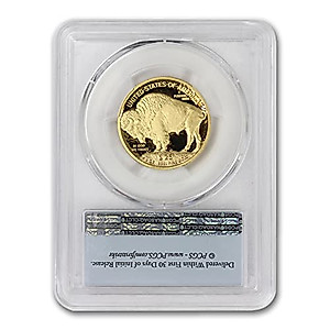 2008 W 1/2 oz Proof American Gold Buffalo Coin PR-70 Deep Cameo (First Strike - Flag Label) 24K $25 PCGS PR70DCAM