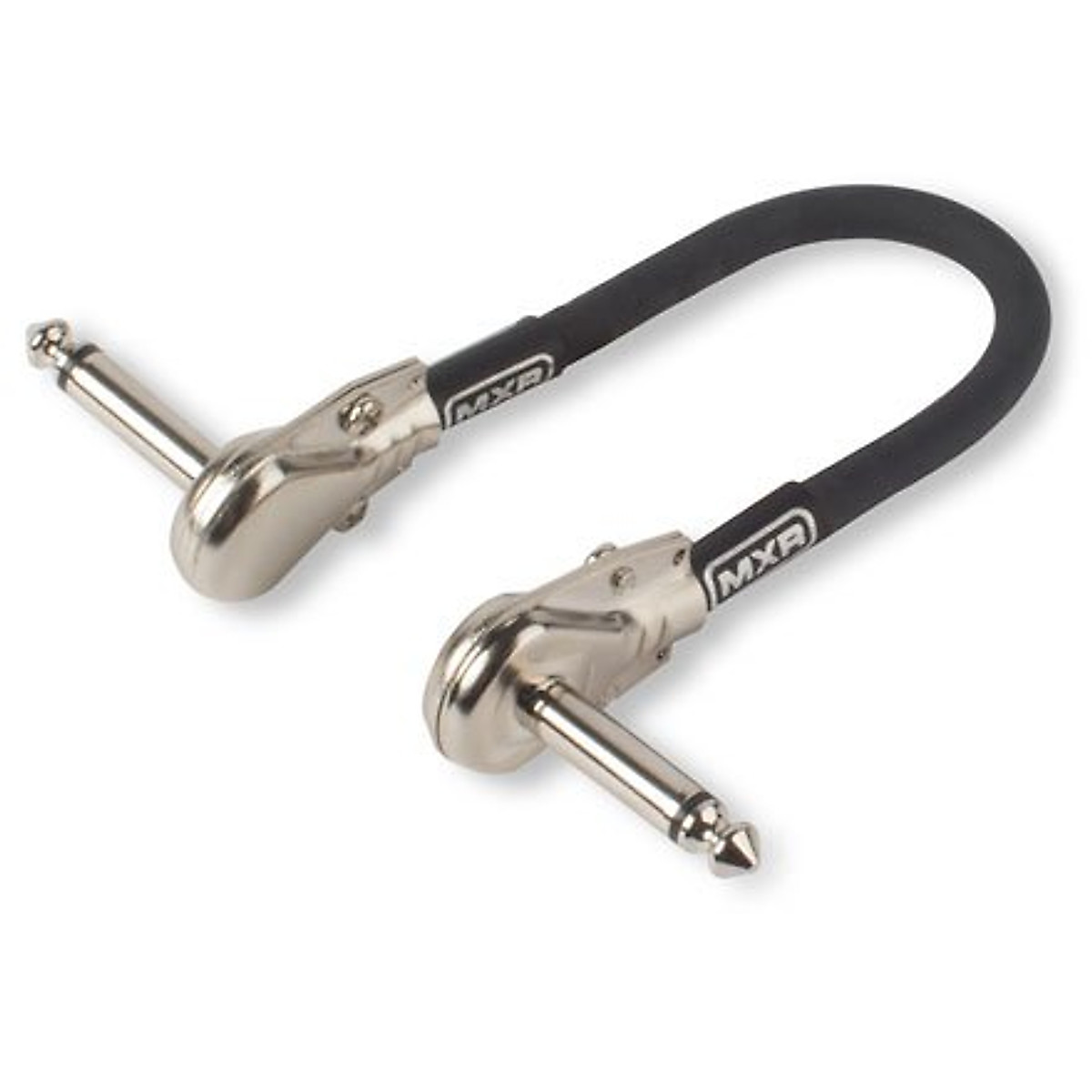 Dunlop MXR 6 Inch Right Angle Pancake Guitar Patch Cables for Effects Pedals, 6 Pack