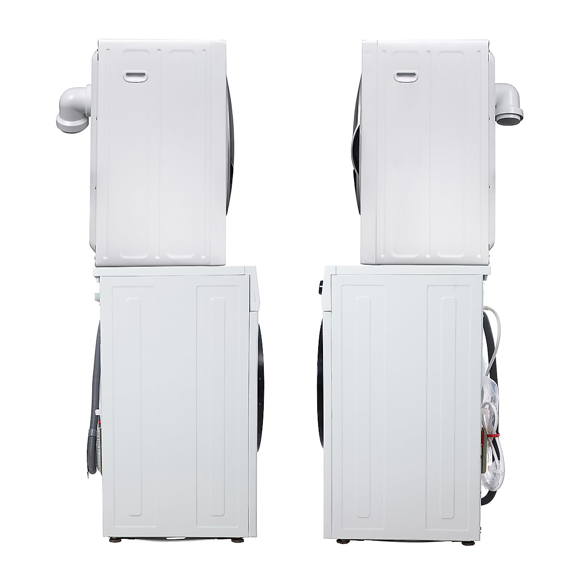 Equator ECONOMY STACKABLE 13 lbs Washer + Compact Vented Sensor Dryer 3.5cf 110V