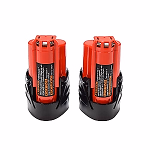 Milwaukee 48-11-2411 M12 12V 1.5 Ah Lithium-Ion Battery - 2 Pack