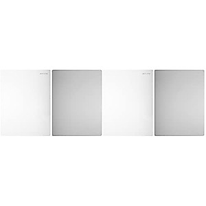 Cabilock 8 pcs Anti- Slip Writing Boards Durable Exam Plates (Assorted Color)