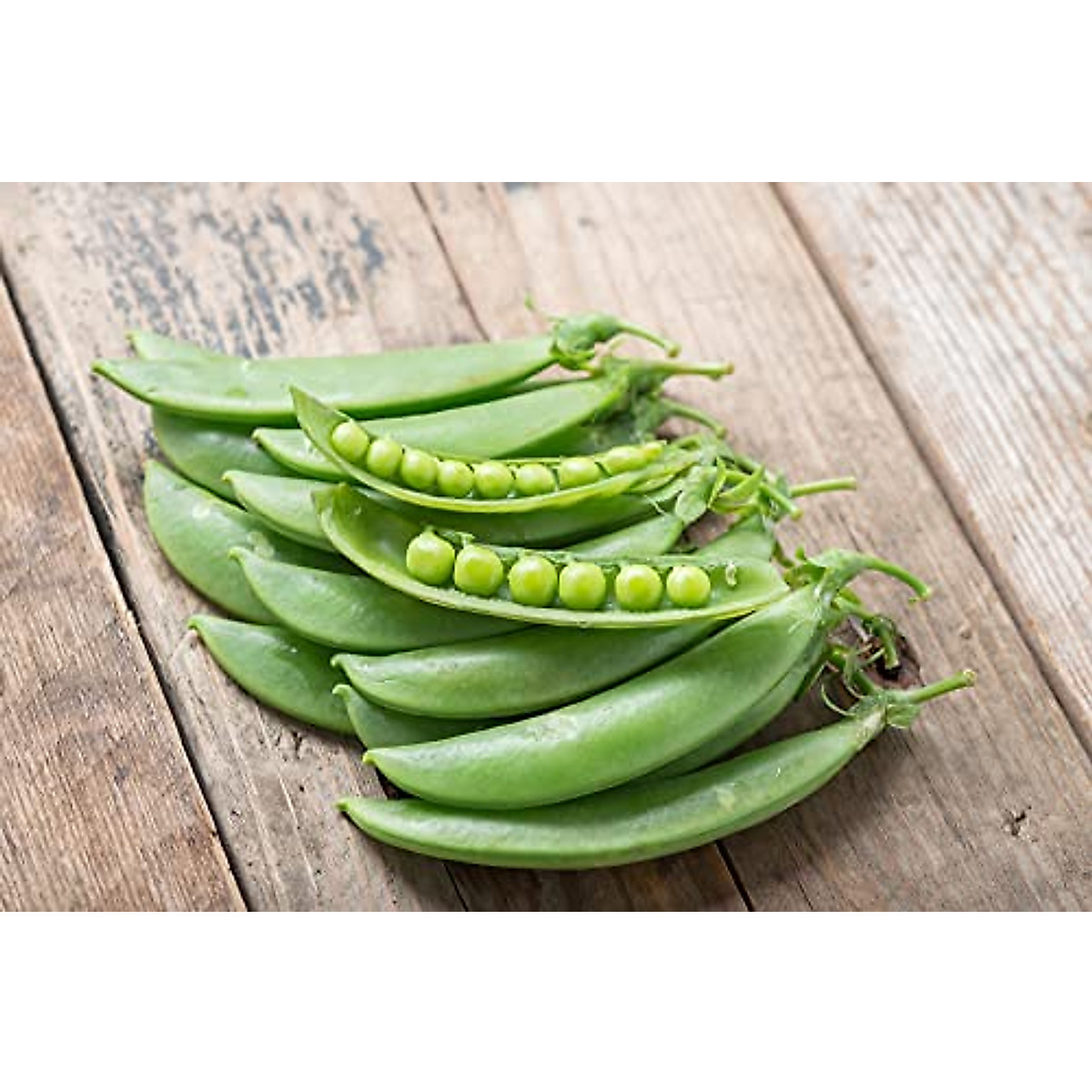 Sugar Ann Snap Pea Garden Seeds, 50+ Heirloom Seeds Per Packet, (Isla's Garden Seeds), Non GMO Seeds, Botanical Name: Pisum sativum