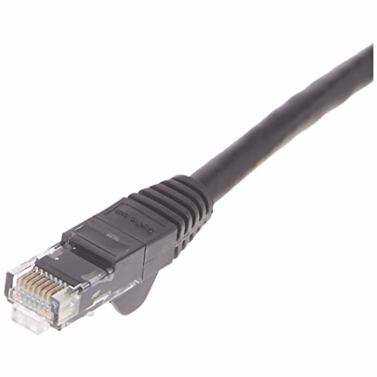 StarTech.com 4ft CAT6 Ethernet Cable - Black CAT 6 Gigabit Ethernet Wire -650MHz 100W PoE RJ45 UTP Network/Patch Cord Snagless w/Strain Relief Fluke Tested/Wiring is UL Certified/TIA (N6PATCH4BK)