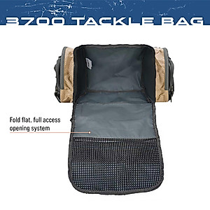 FROGG TOGGS Heavy Duty Fishing Tackle Duffle Bag, Solid Brown Elements, 3700