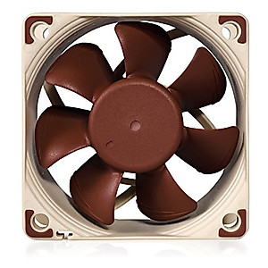 Noctua NF-A6x25 PWM, Premium Quiet Fan, 4-Pin (60mm, Brown)